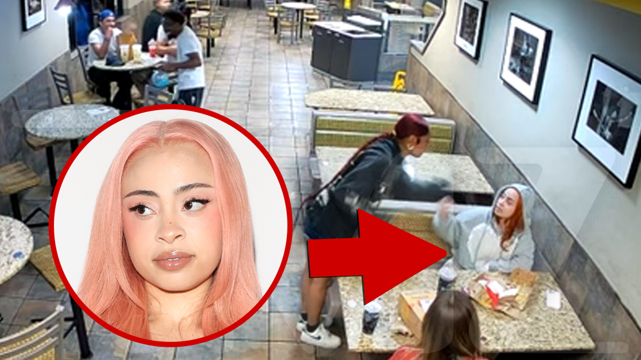 Ice Spice: Ohrfeige im McDonald's – Video schockiert Fans - BlackBeats.FM