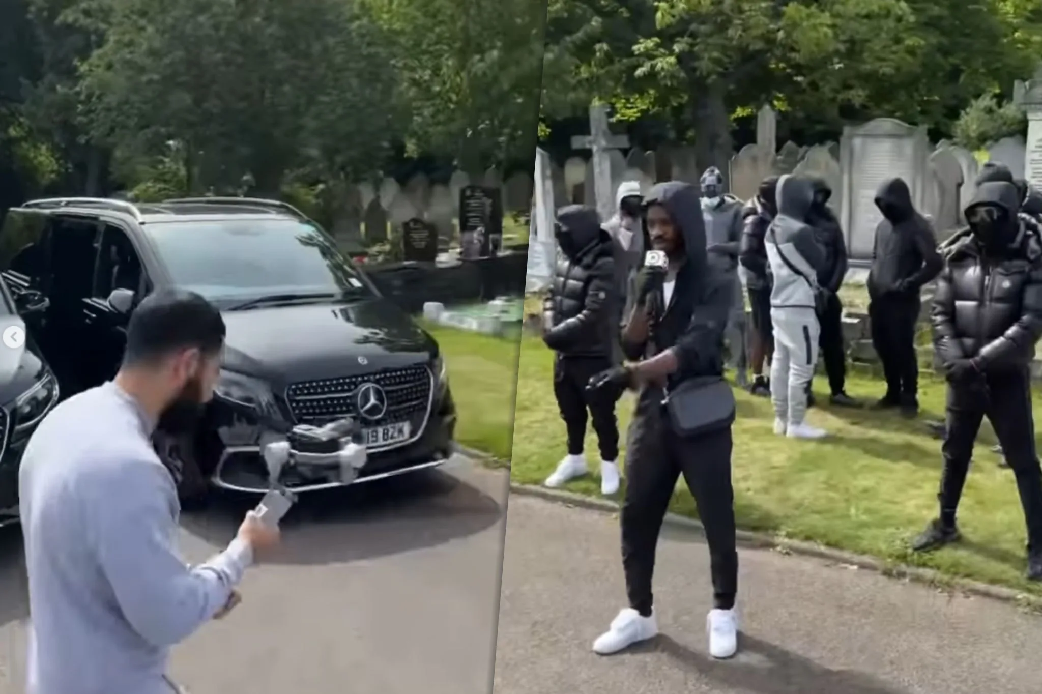 Schock-Video: Rapper dreht am Grab seines Rivalen! - BlackBeats.FM